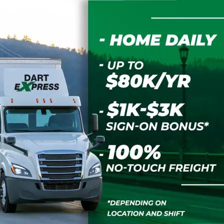 CDL-A Local Driver - Full-Time - Dart Express - CDL Job Now